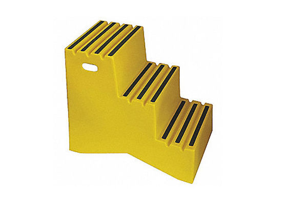 Heavy Duty Yellow Box Step Stool Polyethylene Step Stool