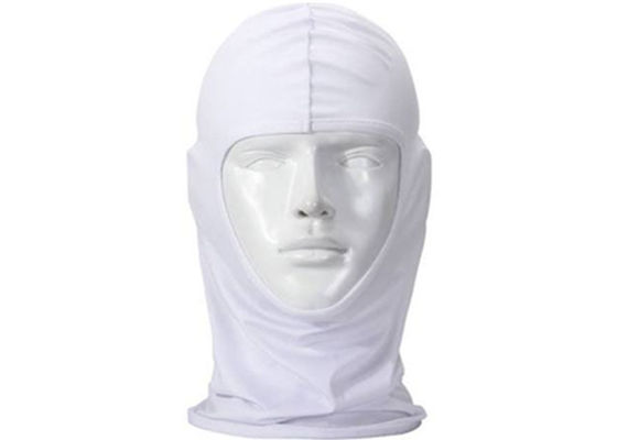 Customized Design White Balaclava Mask Excellent Moisture Management By ...