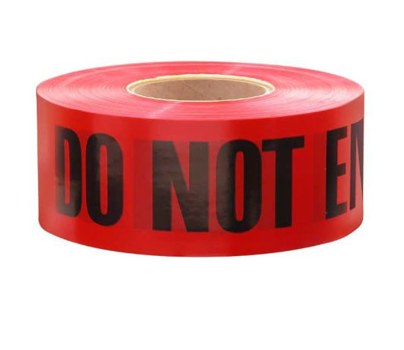 Red Danger Do Not Enter Tape,Quarantine Tape 3” x 1000’Safety Barrier ...
