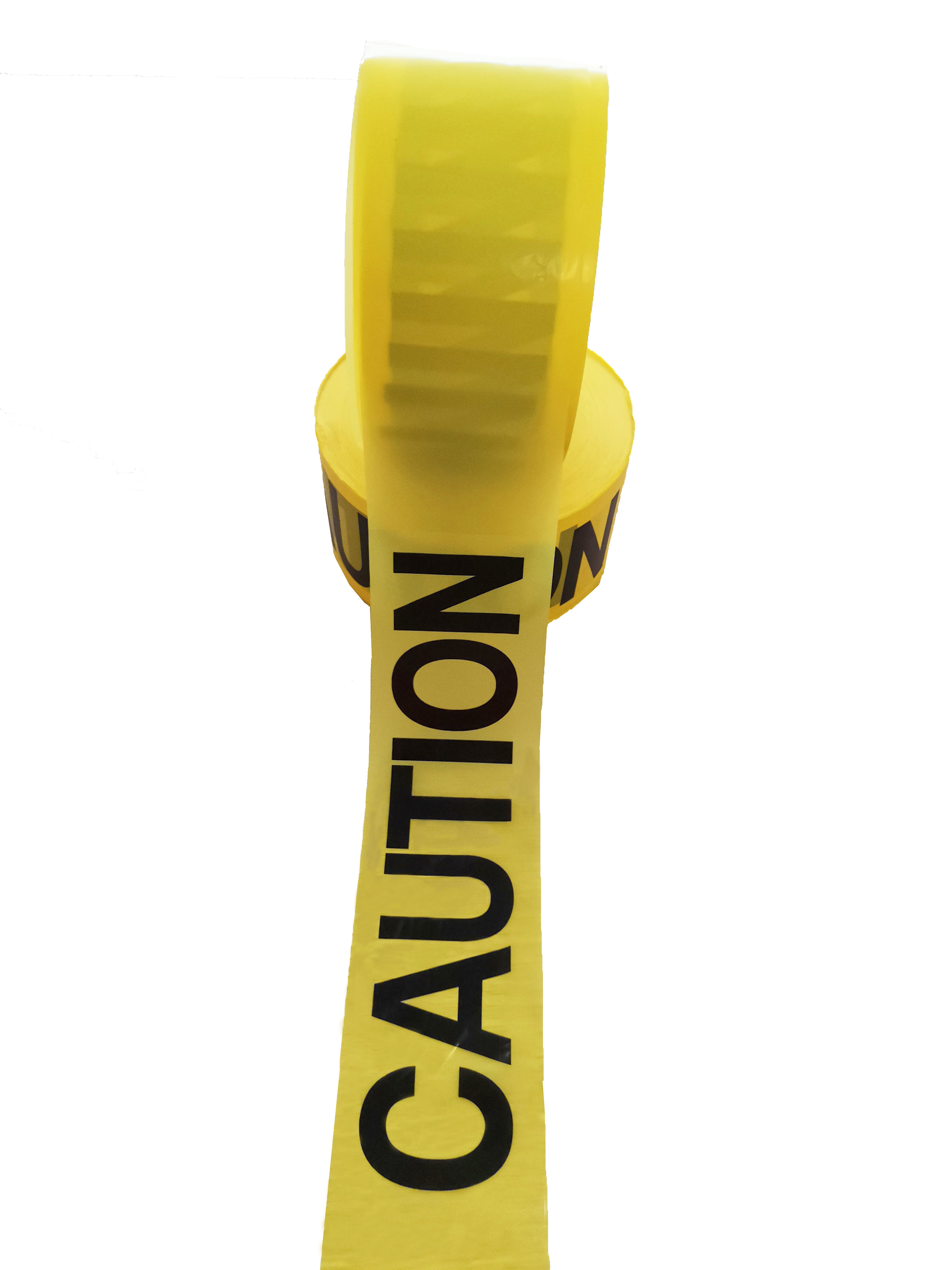 Yellow Caution Tape Harzard Plastic Barrier Tape 3 Inch X 1000 Feet For ...