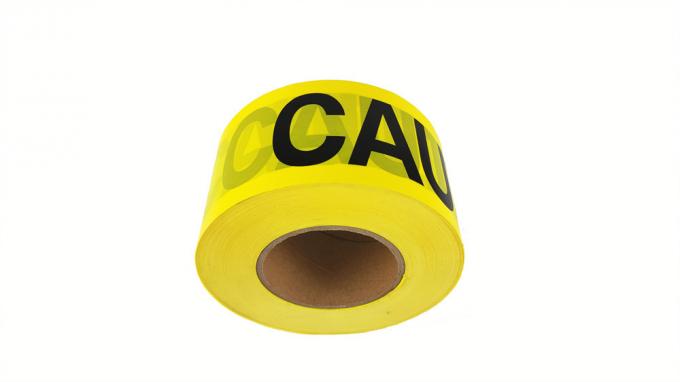 High Flexibility Waterproof Segregation Caution Tape 1000ft Length 3in ...